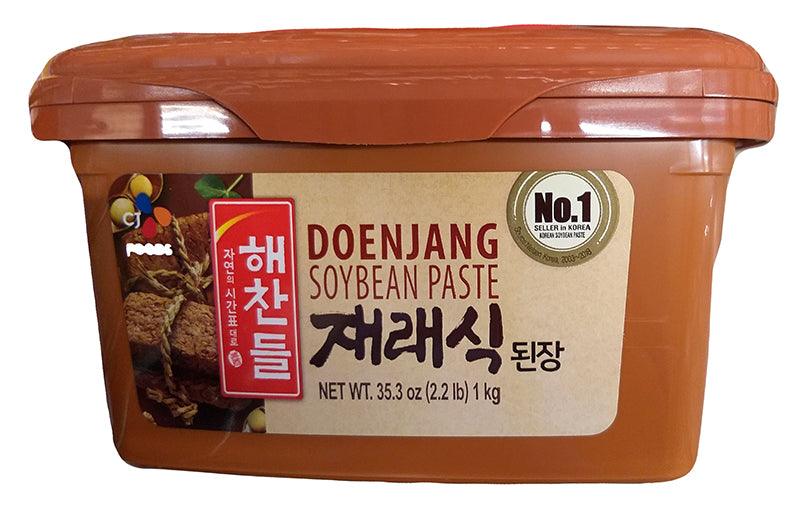 CJ Foods Doenjang Korean Soybean Paste, 2.2 Pounds, (Pack of 1 ...