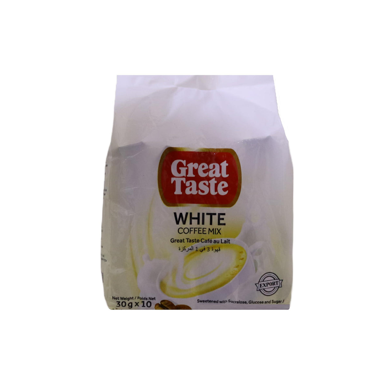 Great Taste 3-in-1 White Coffee Chocolate - 10 Sachets – Mighty Depot