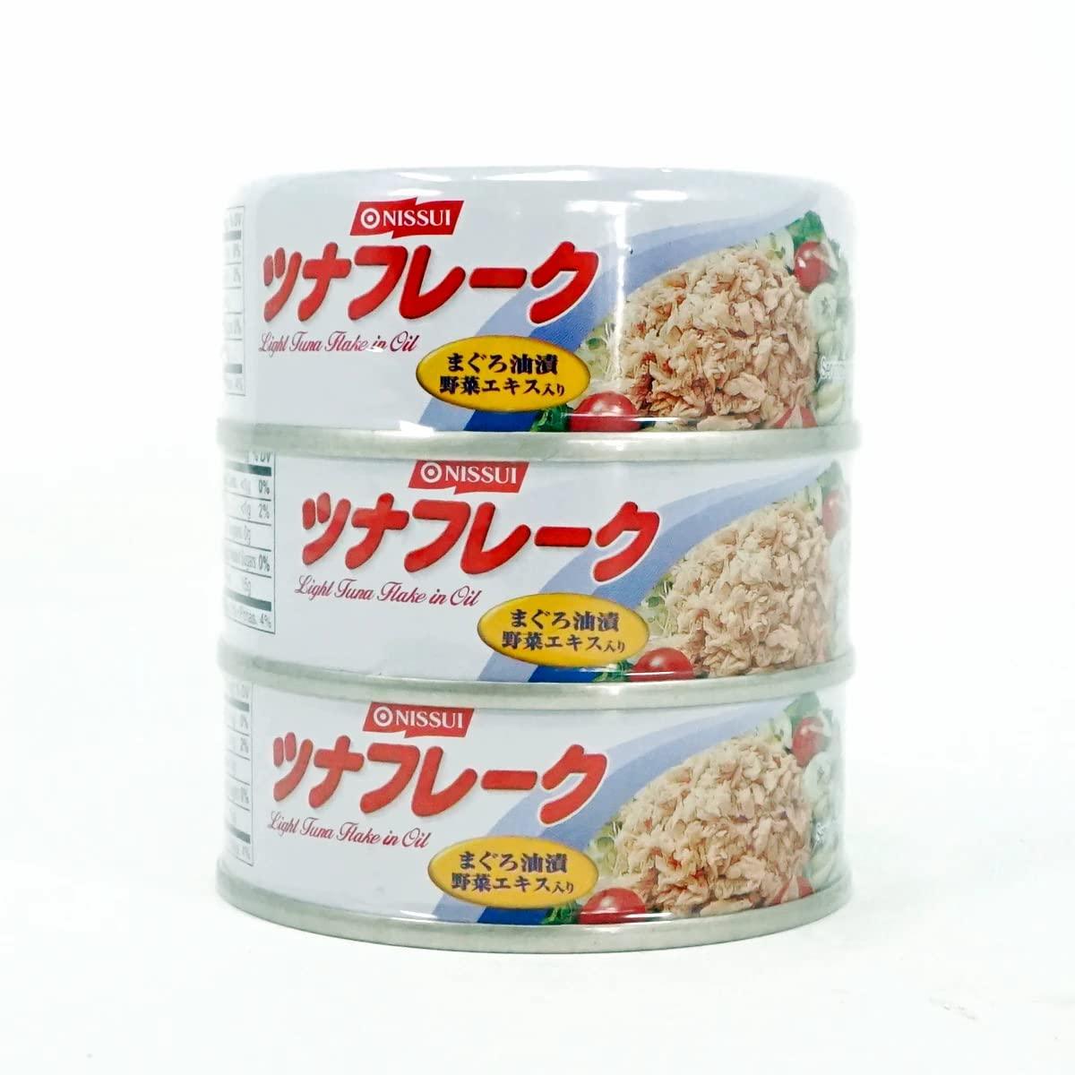 CAN TUNA FLAKE 3P NISSUI – Mighty Depot