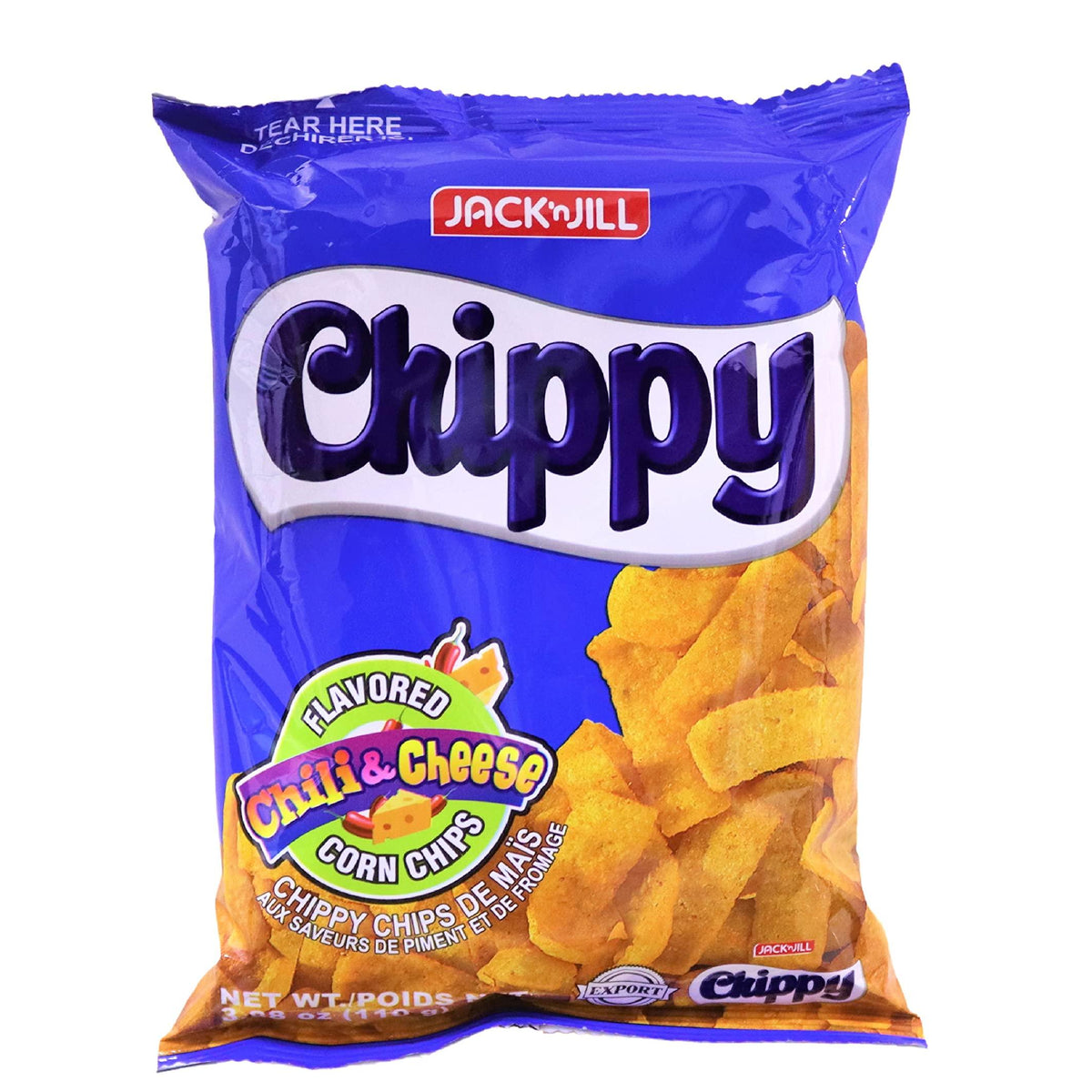 Jack 'n Jill Chippy Chili & Cheese Flavored Corn Chips – Mighty Depot