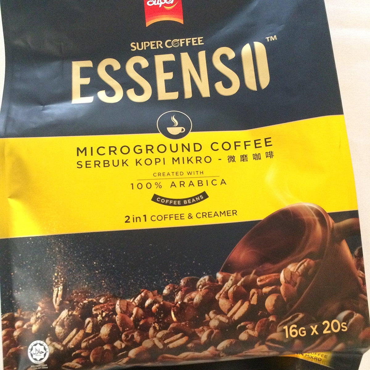 Super Coffee Essenso Microground coffee 2in1 & 3in1 Instant Coffee ...